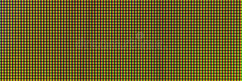 LED Diode from LED TV or LED Monitor Screen Display Panel Stock Photo ...