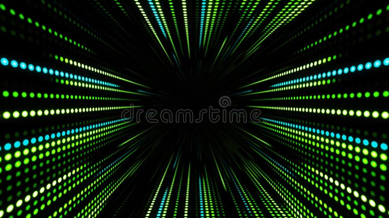 LED Diodes Panel Elements, Garland Background Stock Illustration ...