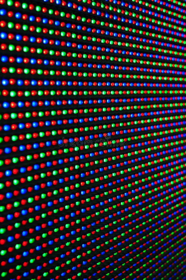 LED display close up stock photo. Image of macro, repetition - 41443626