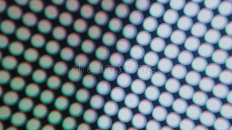 Led Display Multi Coloured Defocused Lights Abstract Background Stock ...