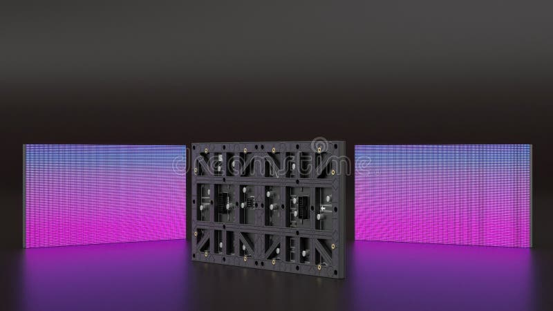 Led Display Screen Gradient Modern Visuals Stock Photos - Free ...