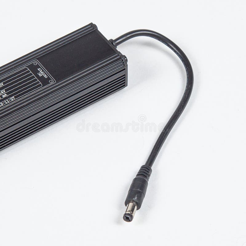 LED Driver Power Supply Ac Adapter in Black Housing with Barrel ...