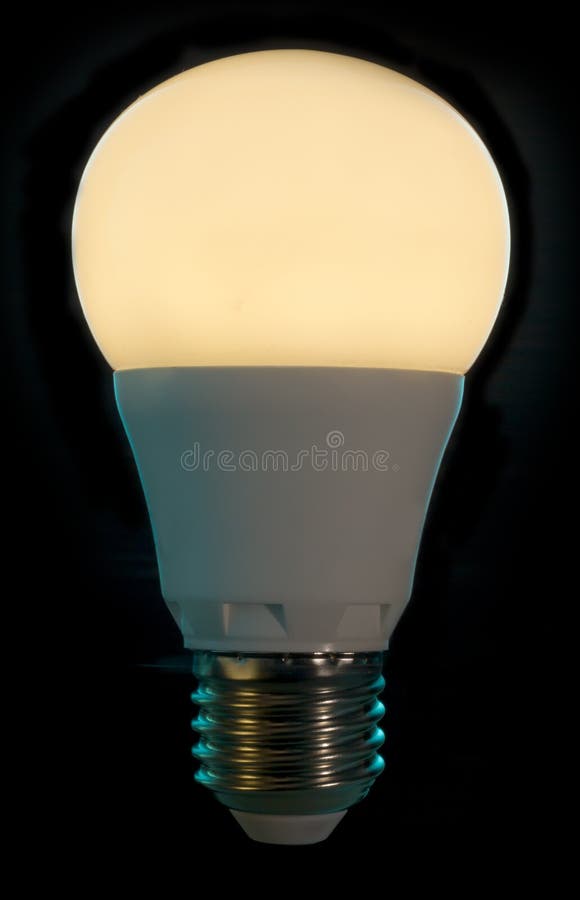 LED Economy Light Bulb stock photo. Image of bulb, save - 47201080