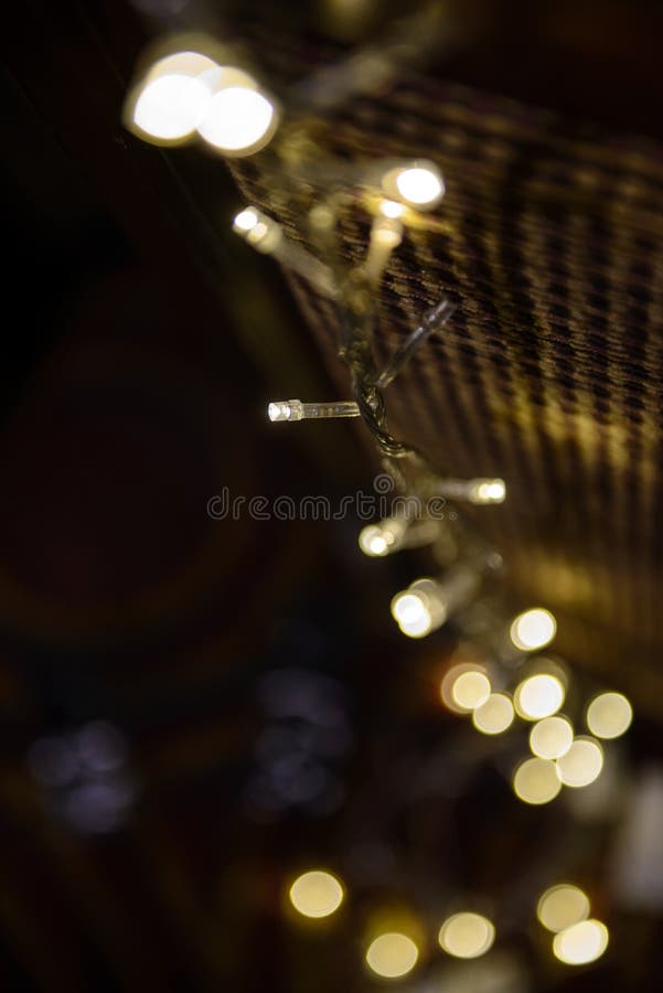 LED electric lights stock photo. Image of holiday, white - 111145488