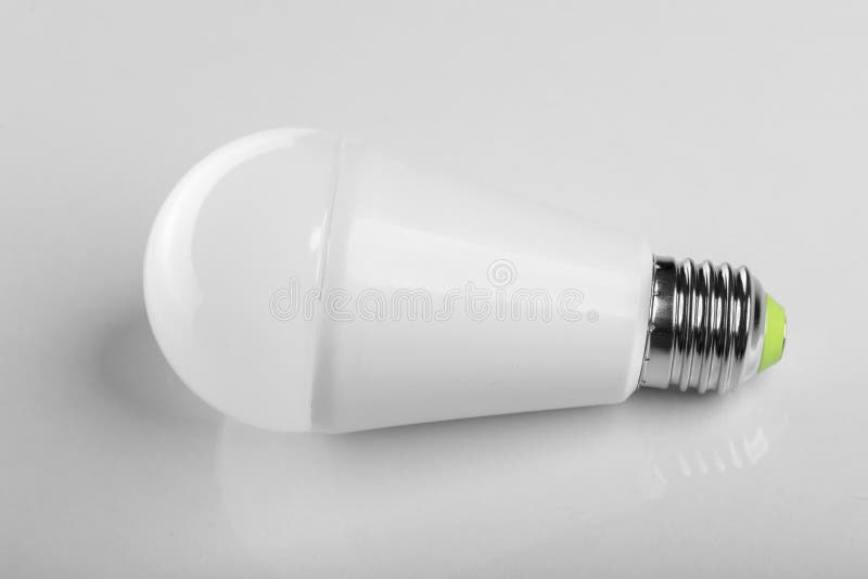 LED energy saving bulb. stock photo. Image of lightemittingdiode ...