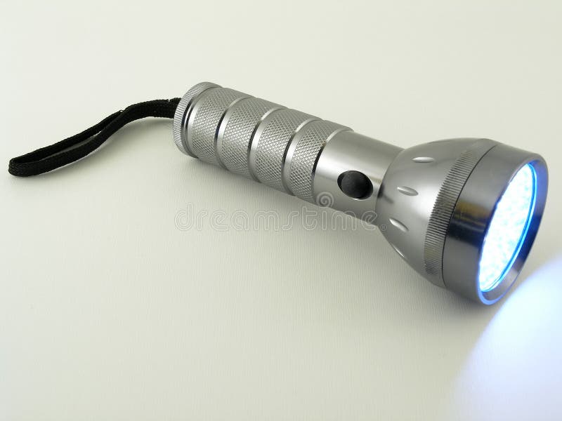 LED flashlight stock image. Image of technology, light - 633463