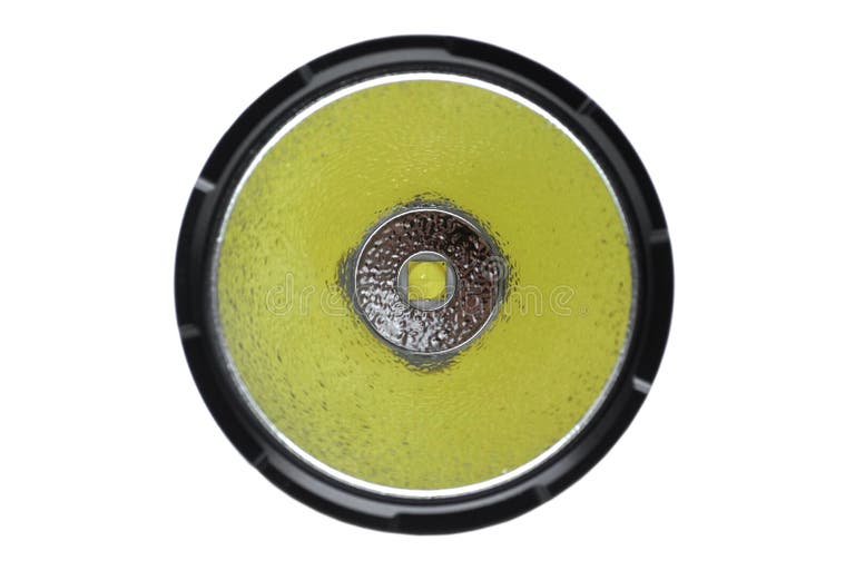 Led flashlight bulb stock image. Image of search, long - 152110621