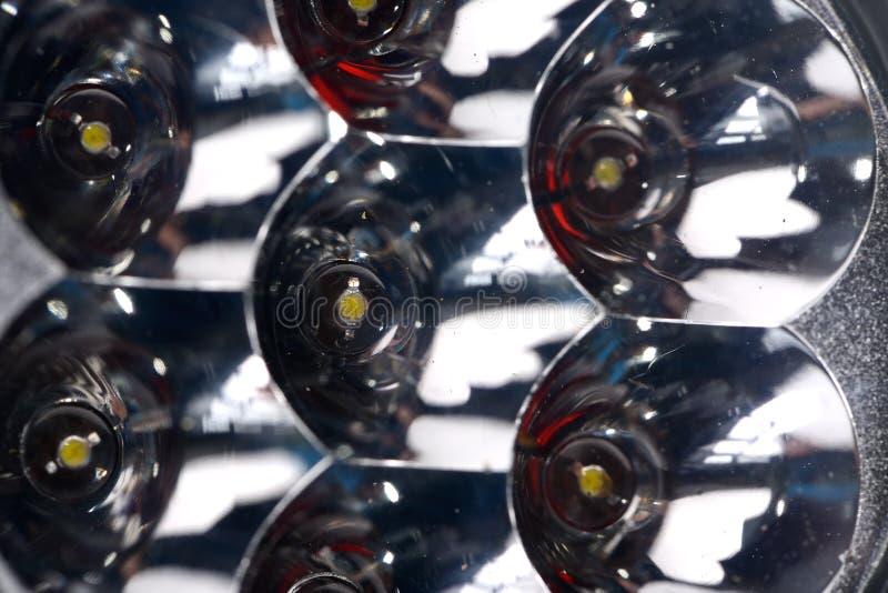 LED Flashlight Close-Up stock photo. Image of electrical - 29144772