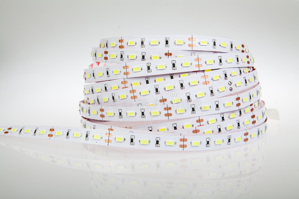 LED garland, strip stock image. Image of lights, rope - 40881781