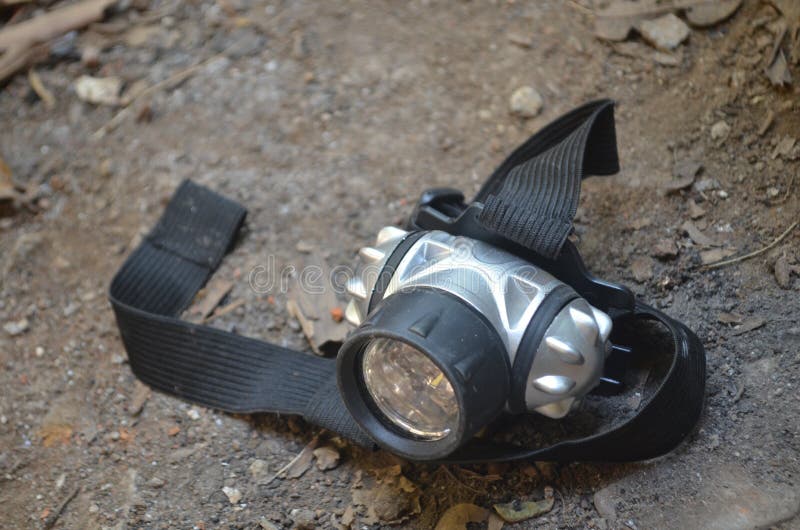 LED head lamp stock photo. Image of multifunction, gear - 157497662