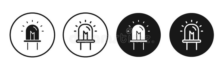 Led Icon Set Stock Illustrations – 19,807 Led Icon Set Stock ...