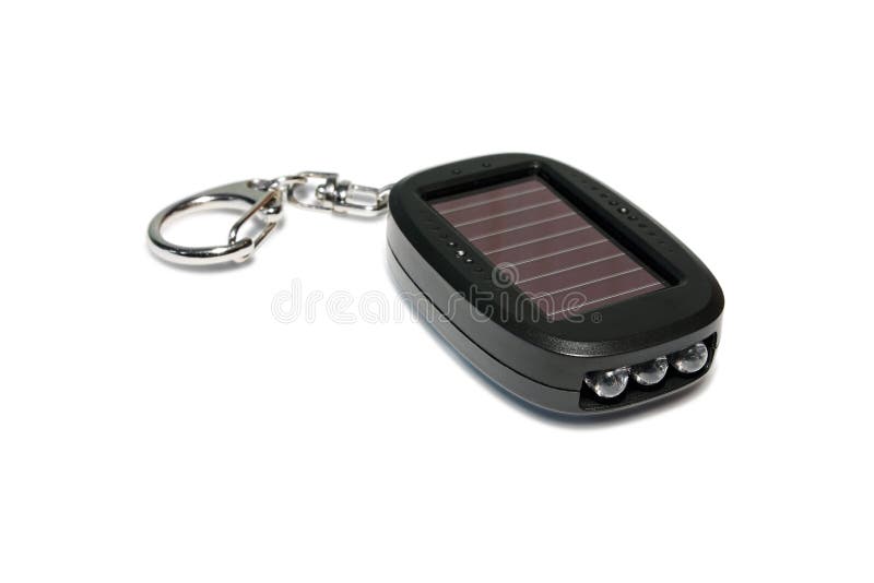 Led keychain micro flash. stock photo. Image of isolated - 18147770