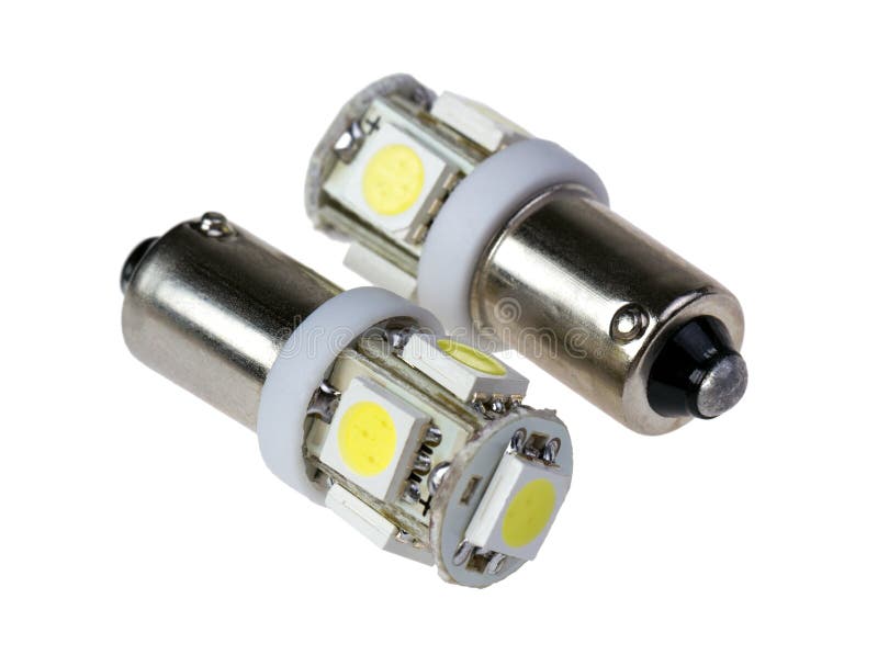 Led lamp for auto stock image. Image of electrical, bright - 96221203
