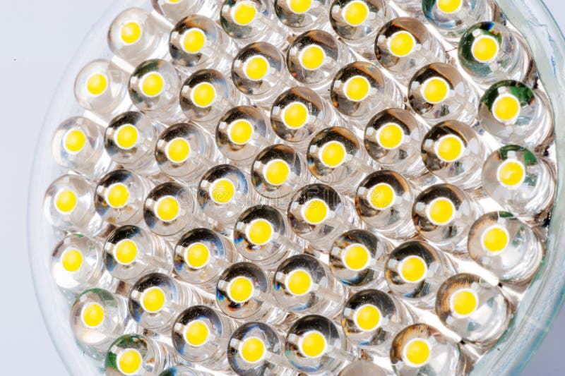 LED lamp. Photo Close-up stock image. Image of equipment - 65128731