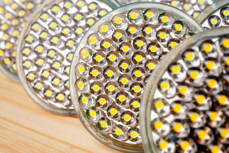 LED lamp. Photo Close-up stock photo. Image of appliance - 65443922