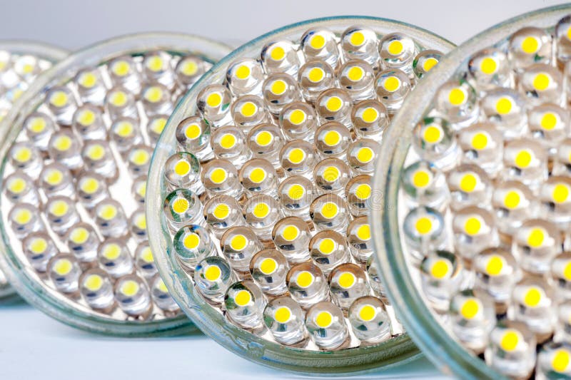 LED lamp. Photo Close-up stock photo. Image of conservation - 65555330