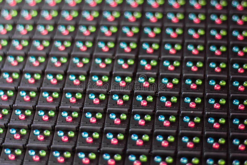 LED lamps in electronics. stock photo. Image of background - 79780614