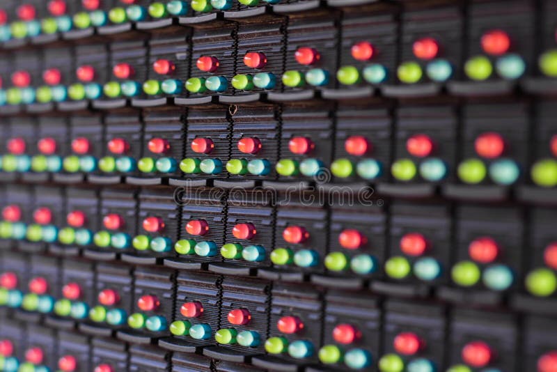 LED lamps in electronics. stock image. Image of bulb - 79782043