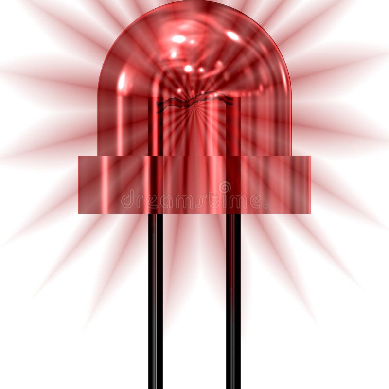 LED light stock illustration. Illustration of component - 7546569