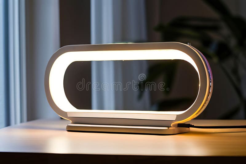 Led Light Bar Table Lamp a Modern Table Lamp Featuring an Energy Stock ...