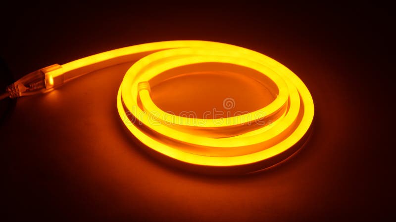 Light Led Belt, Led Strip, Waterproof Blue LED Light Strips Stock Photo ...