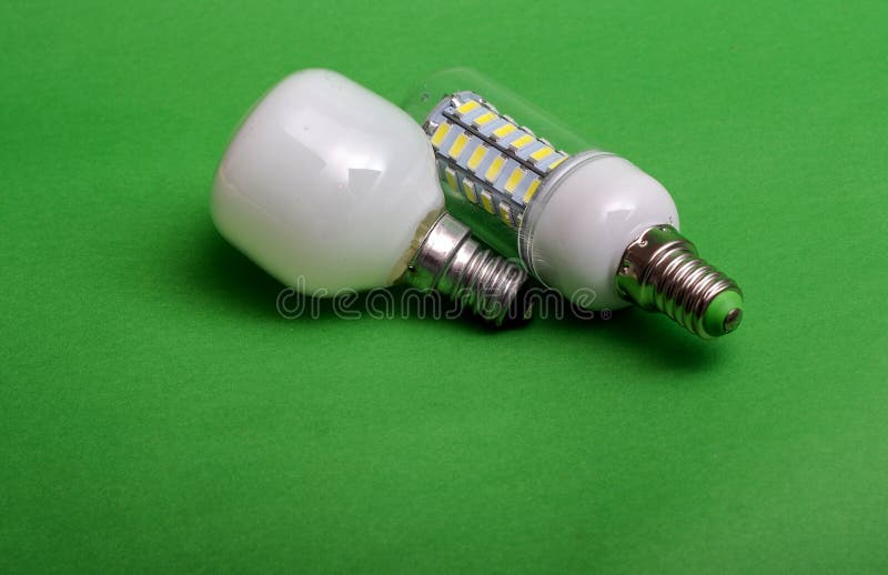 Led Light Bulb,clean Energy Concept, Environment, Stock Photo - Image ...