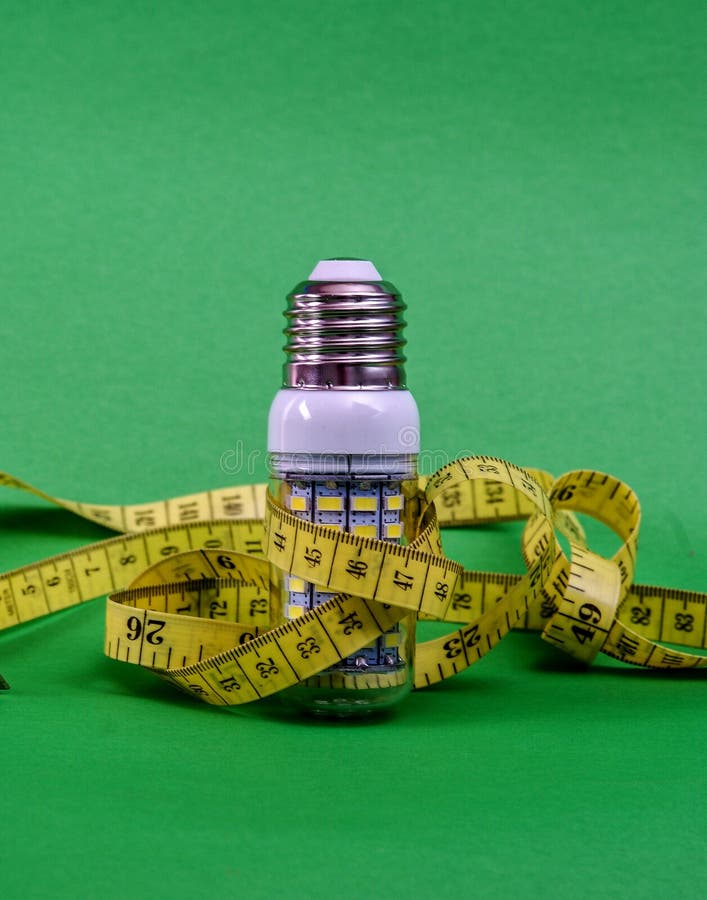 Led Light Bulb,clean Energy Concept, Environment, Stock Photo - Image ...