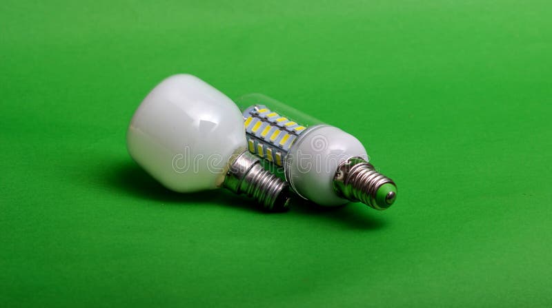 Led Light Bulb,clean Energy Concept, Environment, Stock Image - Image ...