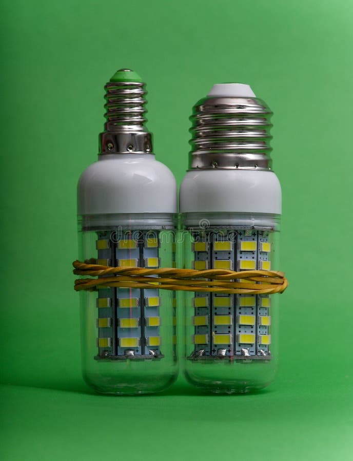 Led Light Bulb,clean Energy Concept, Environment, Stock Image - Image ...