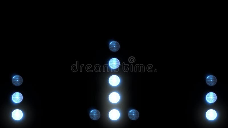 Led Light Bulb Flashing Video Stock Footage - Video of night, flash ...