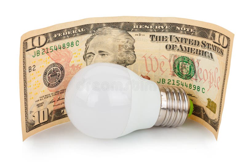 Light bulb in the socket stock photo. Image of energy - 27062700