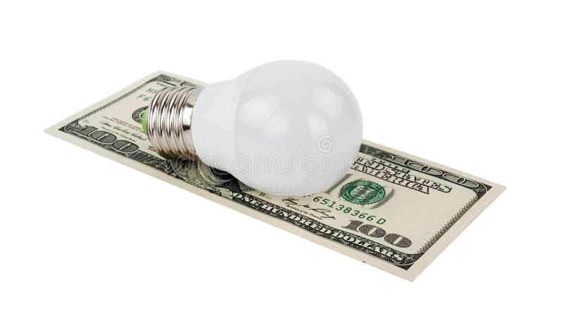 Light bulb in the socket stock photo. Image of energy - 27062700