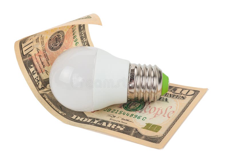 Light bulb in the socket stock photo. Image of energy - 27062700