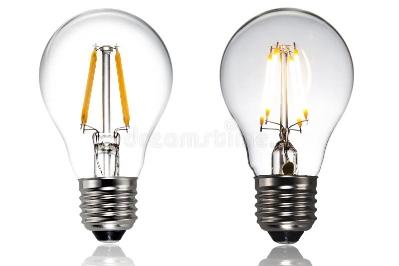 Led light bulb stock photo. Image of incandescent, engineering - 56919676