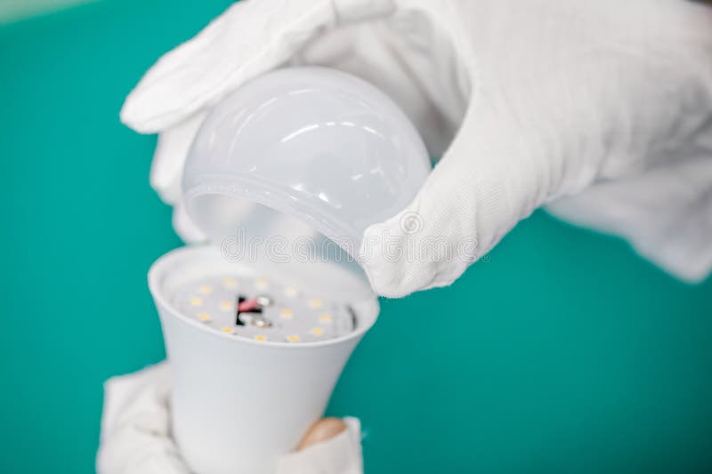 LED Light Bulb Production Factory, the Production Process of Light ...