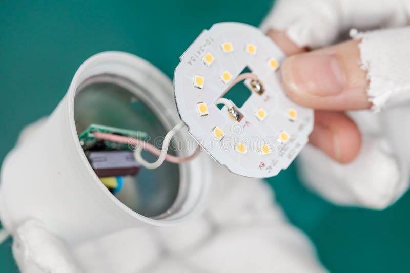 LED Light Bulb Production Factory, the Production Process of Light ...