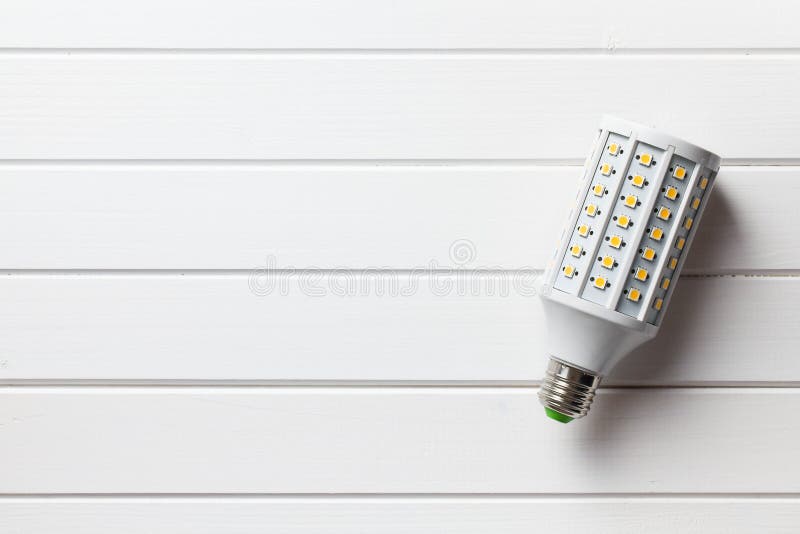 LED lamp. Light bulb stock image. Image of generation - 24665865