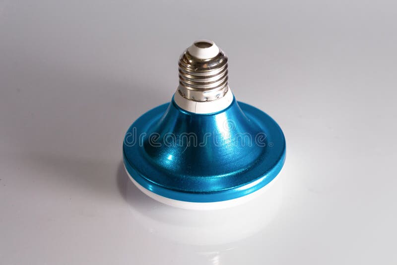 LED Light Bulb or UFO Shaped LED Light Bulb Stock Image - Image of ...