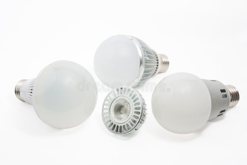 LED light bulbs. stock photo. Image of bright, inspiration - 53417684