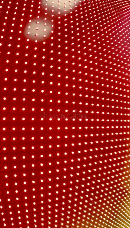 LED Light-composition. Shot Fish-eye Lens Stock Image - Image of ...