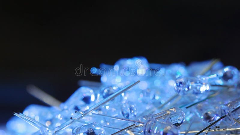 LED - Light Emitting Diode Closeup Stock Footage - Video of bunch ...
