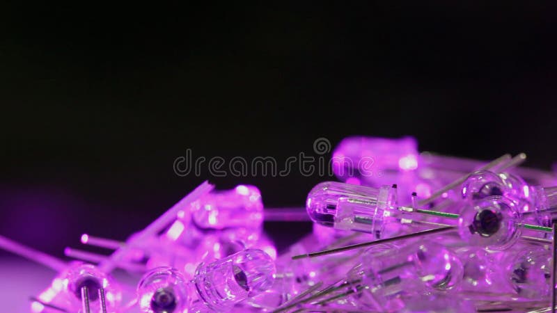 LED - Light Emitting Diode Closeup Stock Footage - Video of bunch ...