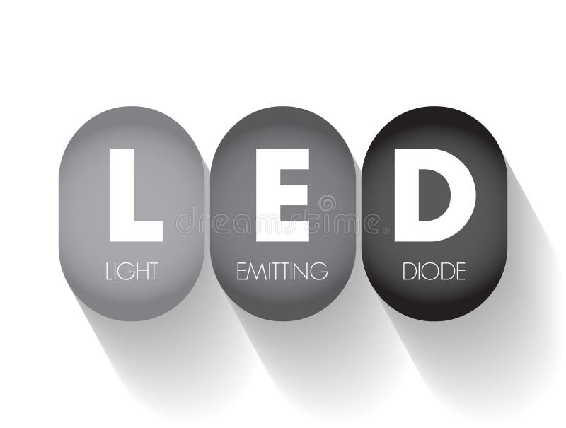 Led Light Emitting Diode Stock Illustrations – 3,503 Led Light Emitting ...