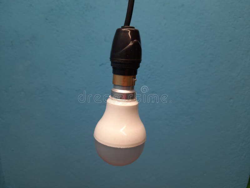 Led Light and Holder in Room,led Light Stock Photo - Image of ceramic ...