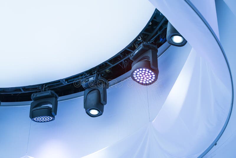 LED Light stock photo. Image of blue, glass, equipment - 184169198