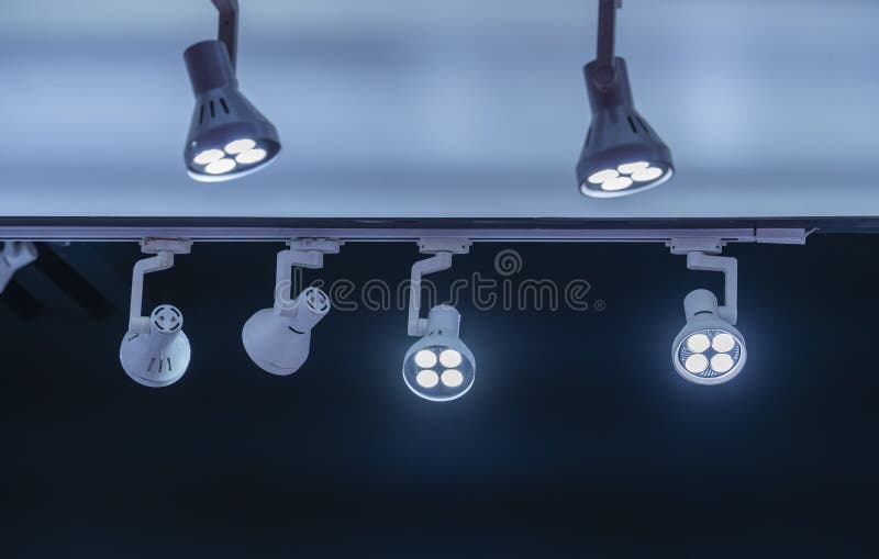 LED Light on roof stock image. Image of construction - 237631027