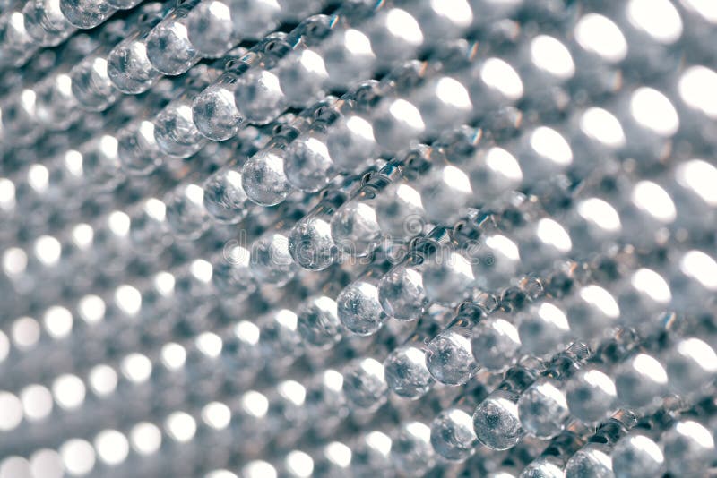 LED Light Panel Diodes Close Up Stock Photo - Image of close, glowing ...