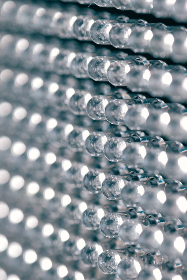 LED Light Panel on White Background Stock Photo - Image of wall ...