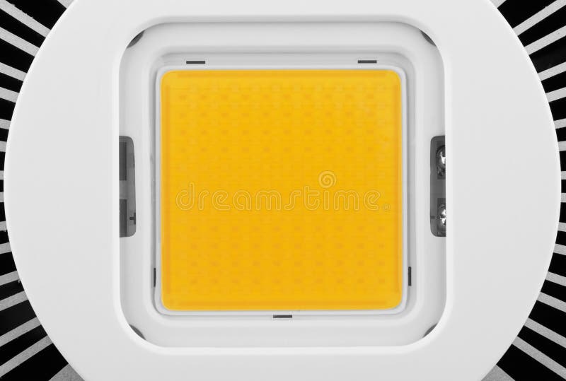 LED light with radiator stock image. Image of electrical - 86555985