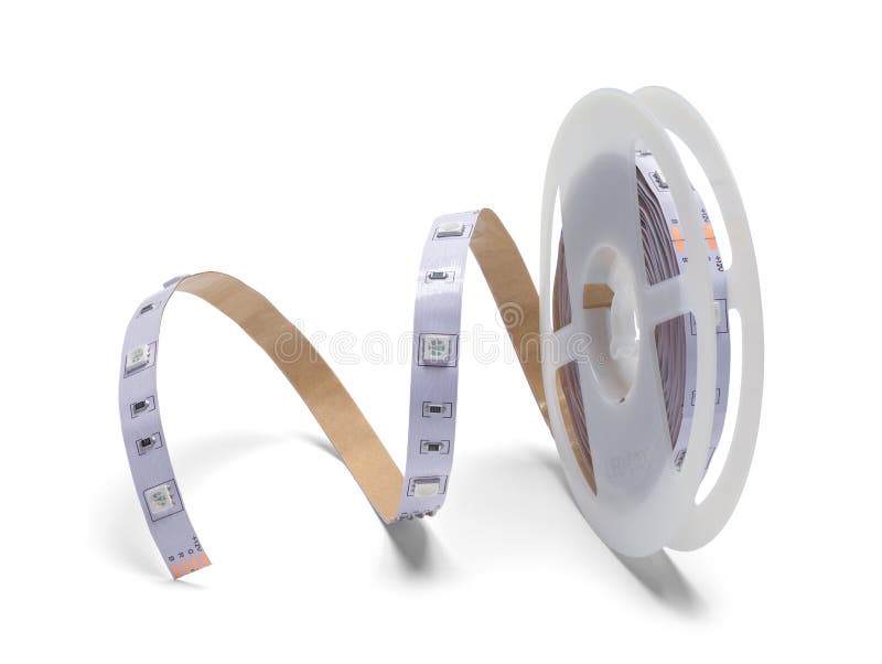 LED Light Roll stock image. Image of light, electricity - 210714647